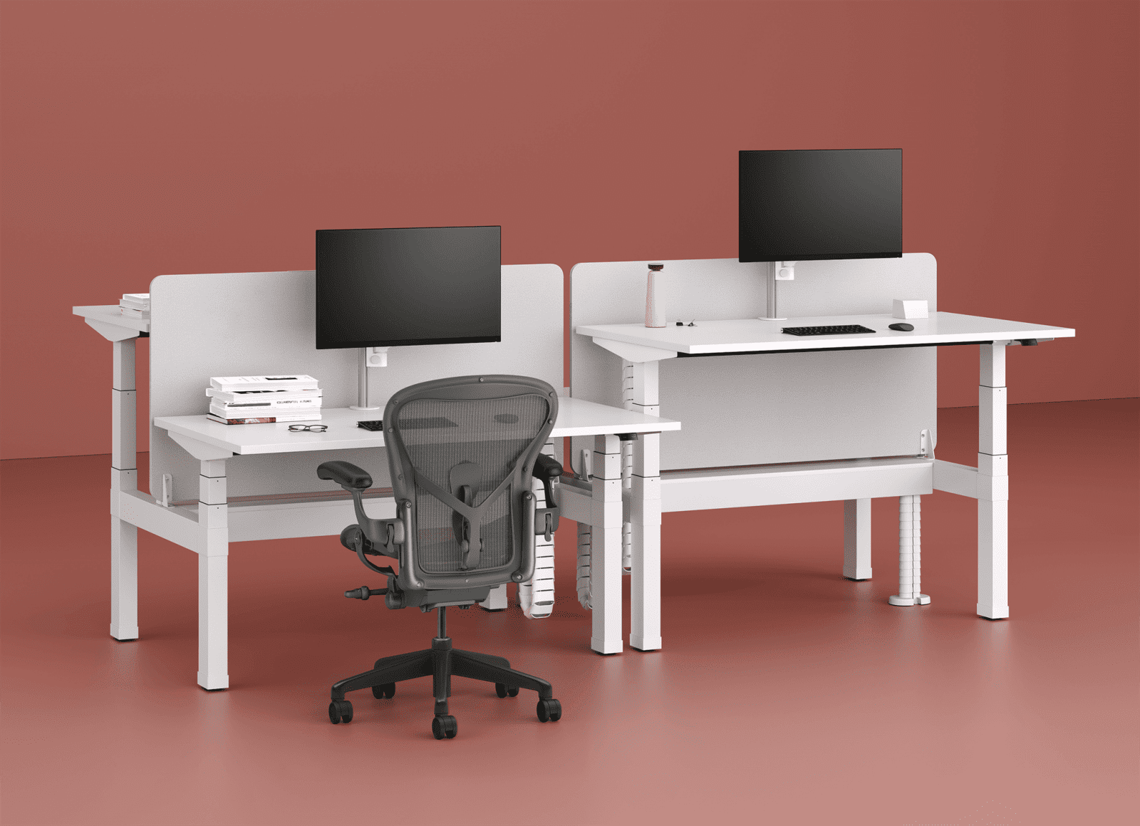 Herman Miller Nevi Sit-Stand Desk - Mode 4 Online